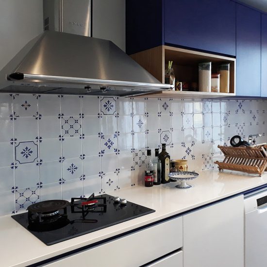 Faïence murale de cuisine | carrelage pour crédence