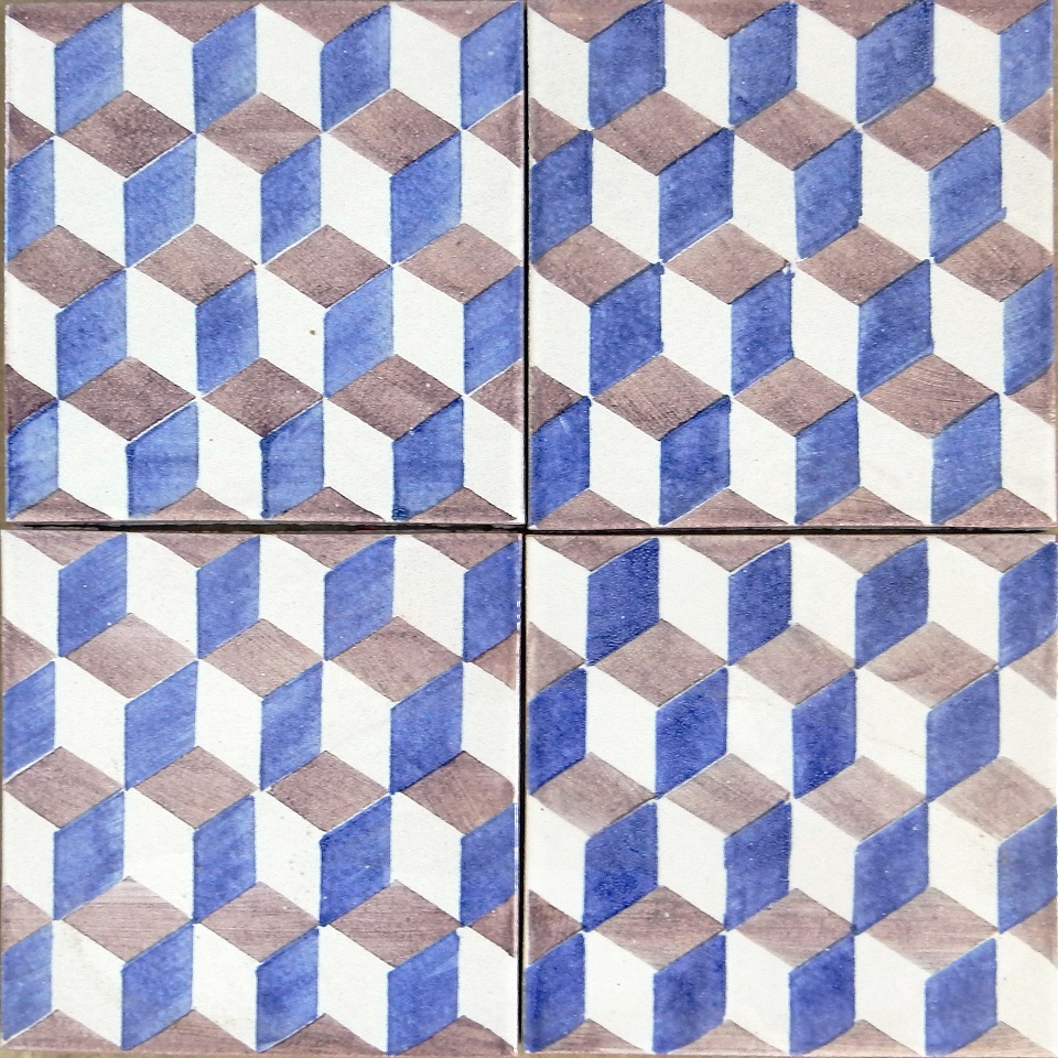 Carrelage mural Motif | Carreaux de ciment FAIENCE PONCHON